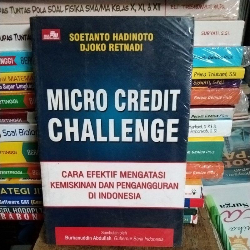 Jual micro credit challenge(cara efektif mengatasi kemiskinan dan ...