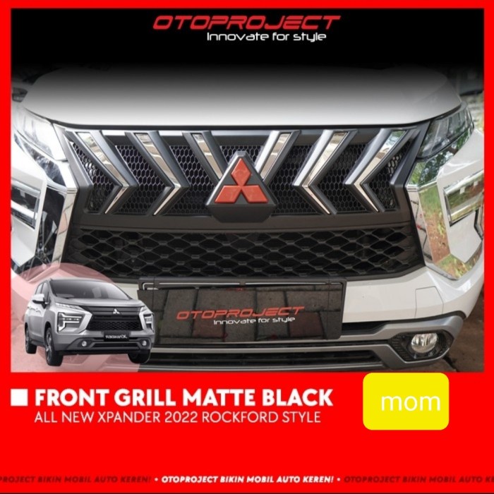 Jual Front Grill / Grille Depan Rockford Style Otoproject New Xpander ...