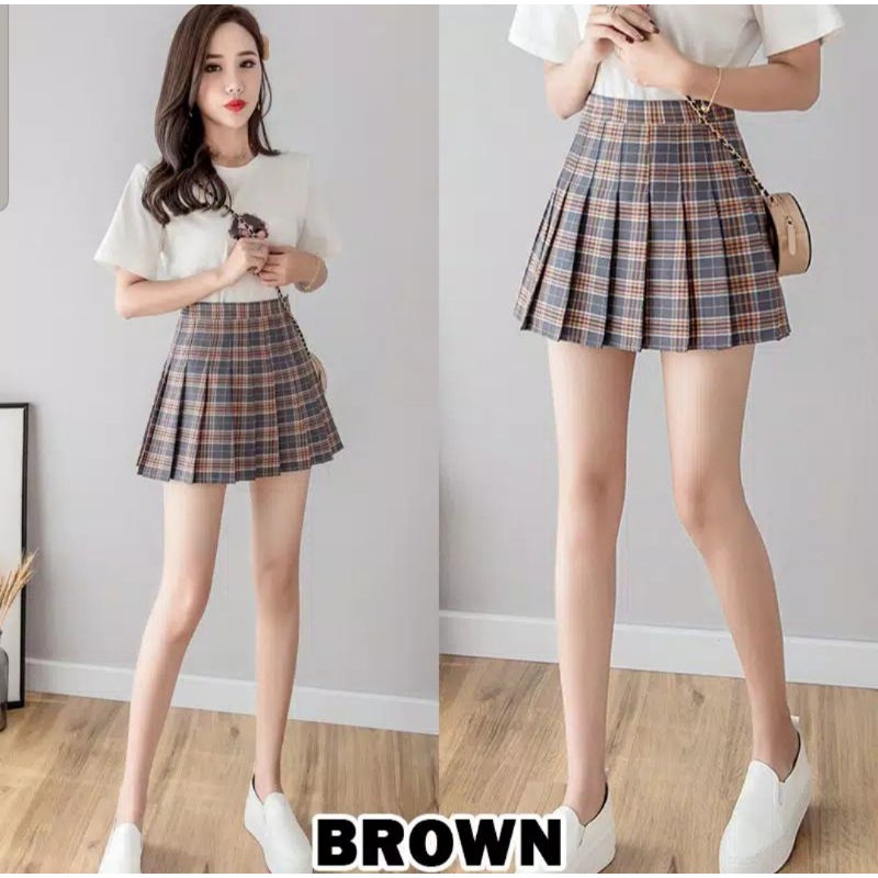 Jual LOVELY 701 Korean Skrit /Korean Pleated Skrit /Tennis Skrit/Mini ...