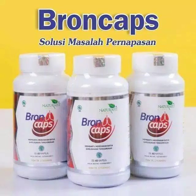 Jual BRONCAPS Obat Batuk TBC/TB Paru, Batuk Berdarah, Batuk Menahun ...