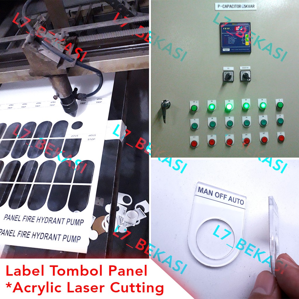 Jual AKRILIK LABEL ACRYLIC CUSTOM NAME PLATE TOMBOL PANEL | Shopee ...