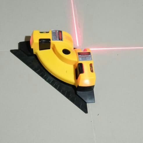 Jual Laser Level Square 90 Waterpass Alat Laser Siku Waterpas Line ...