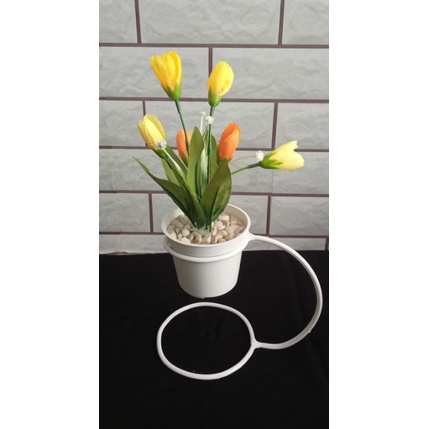 Jual standing meja/bunga hias/bunga artificial/rak bunga meja tamu ...