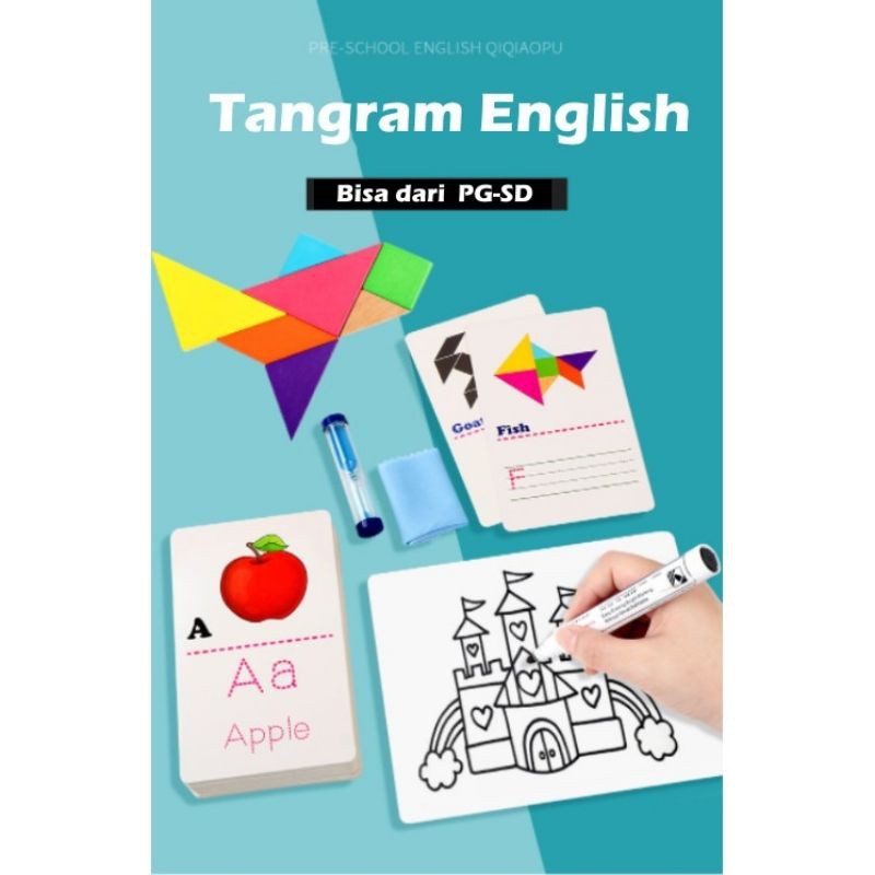 Jual TANGRAM LETTERS WRITING CARD - MAINAN EDUKASI - SPELLING TANGRAM ...