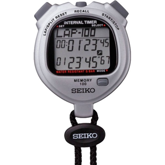 Jual Stopwatch Seiko S23603P1 Digital 100 Lap Memory - Stop Watch Seiko ...