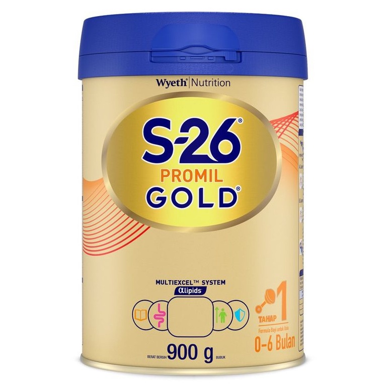 Jual S26 PROMIL GOLD Tahap 1 900gr | Shopee Indonesia