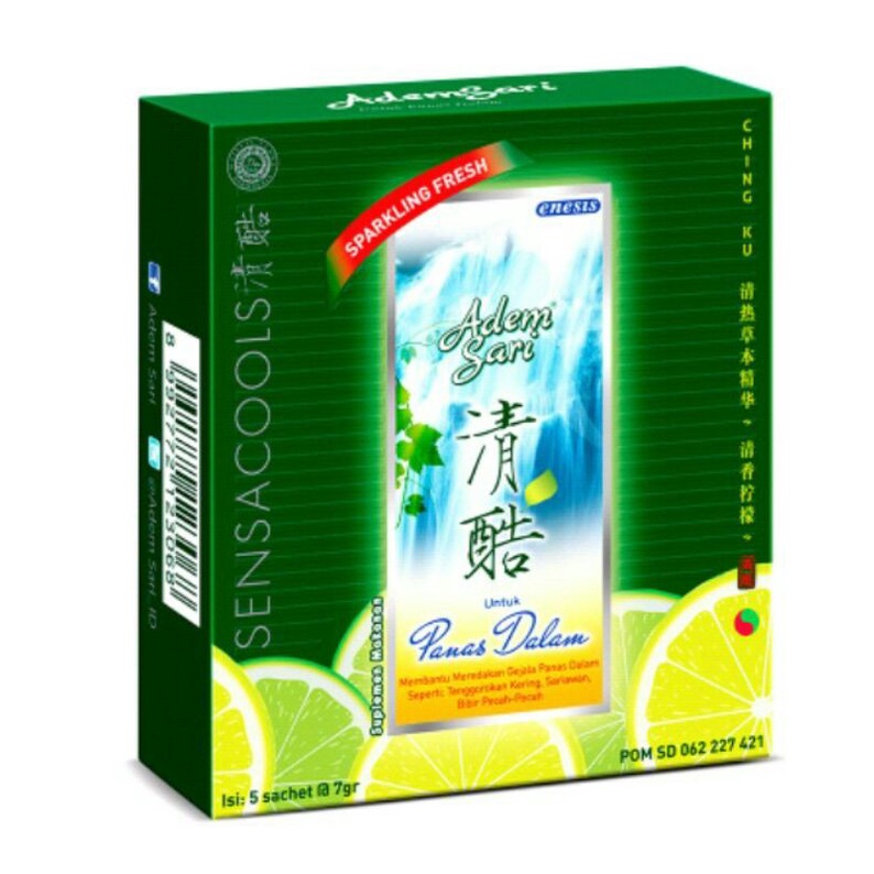 Jual ADEM SARI UNTUK PANAS DALAM 1 BOX ISI 5 SACHET | Shopee Indonesia