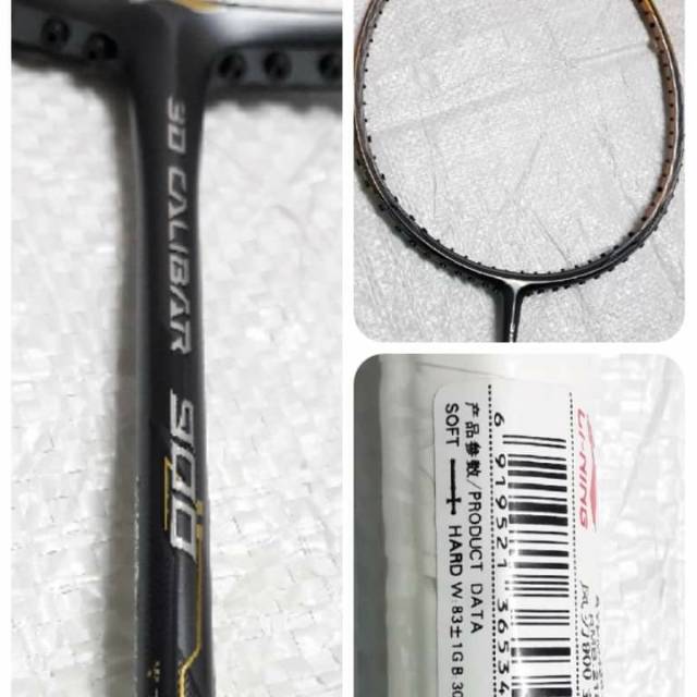 Jual Raket Badminton Lining 3D Calibar 900 Original | Shopee Indonesia