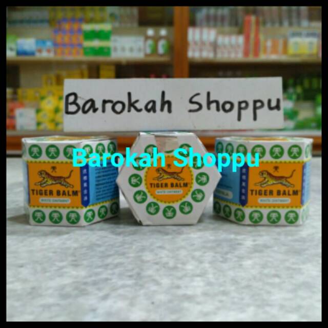 Jual Obat China Tiger Balm white ointment balsem harimau warna putih 20 ...