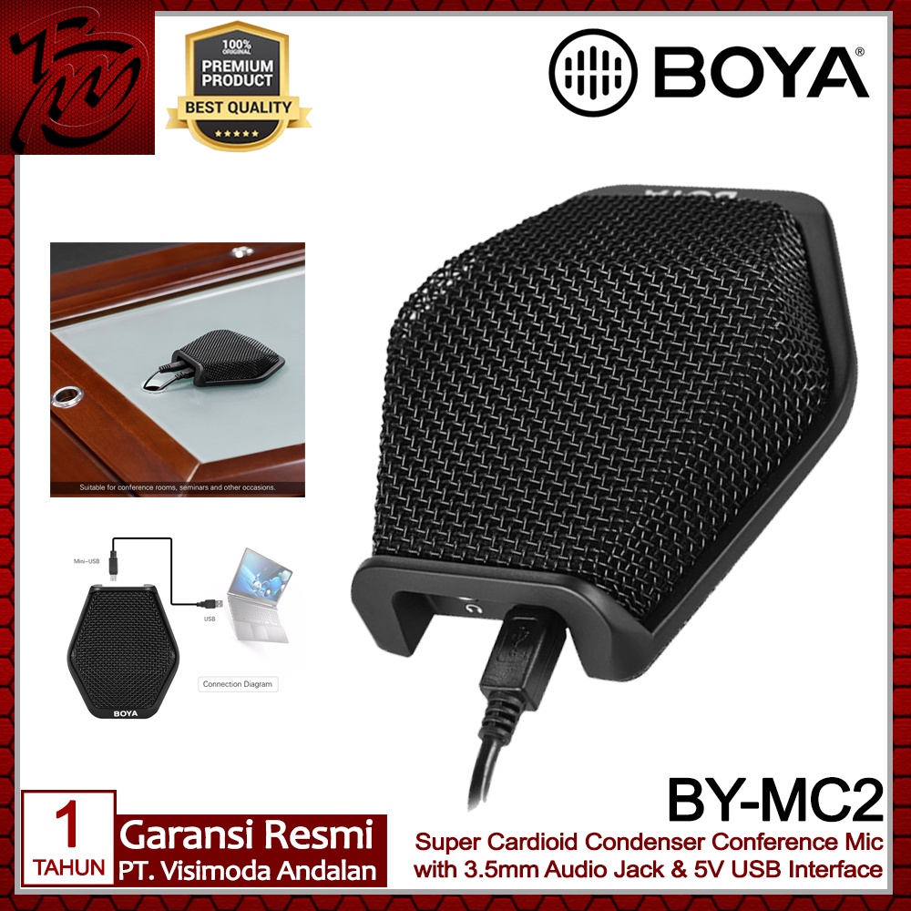 Jual Boya BY-MC2 Conference Microphone for Conference Room Seminar etc ...