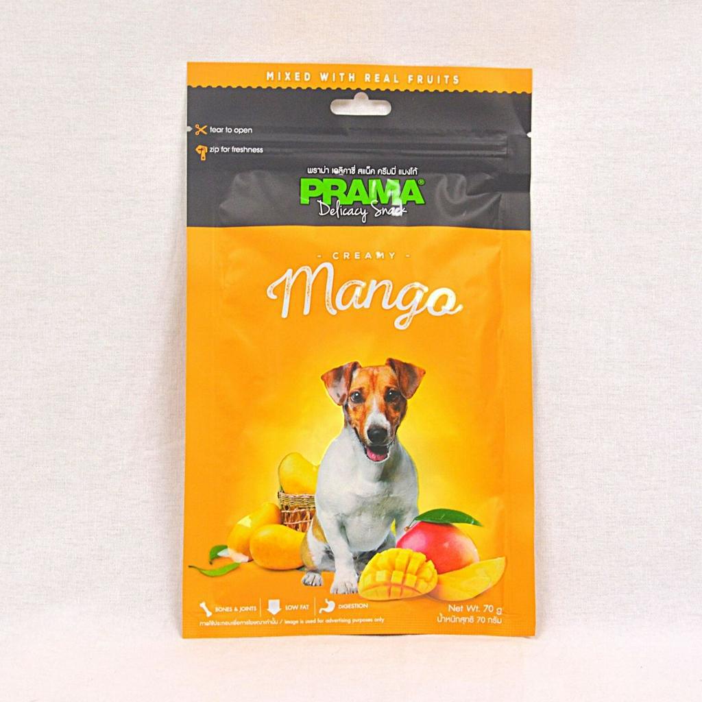 Jual PRAMA Snack Anjing Mango 70g | Shopee Indonesia