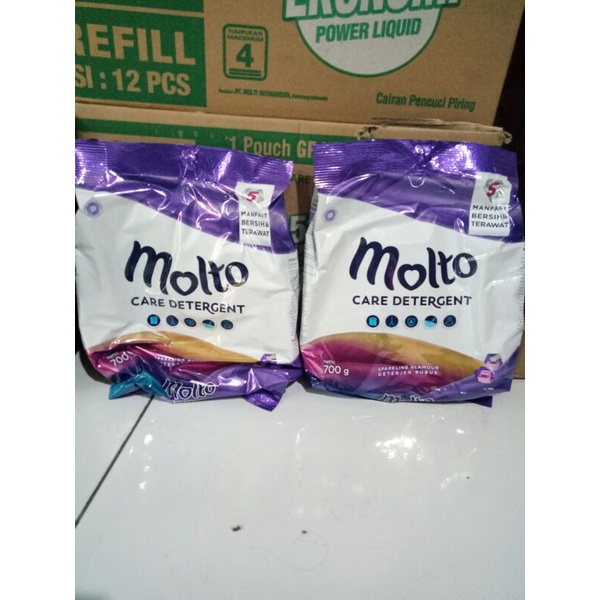 Jual MOLTO DETERGEN BUBUK CARE DETERGENT 700GR | Shopee Indonesia