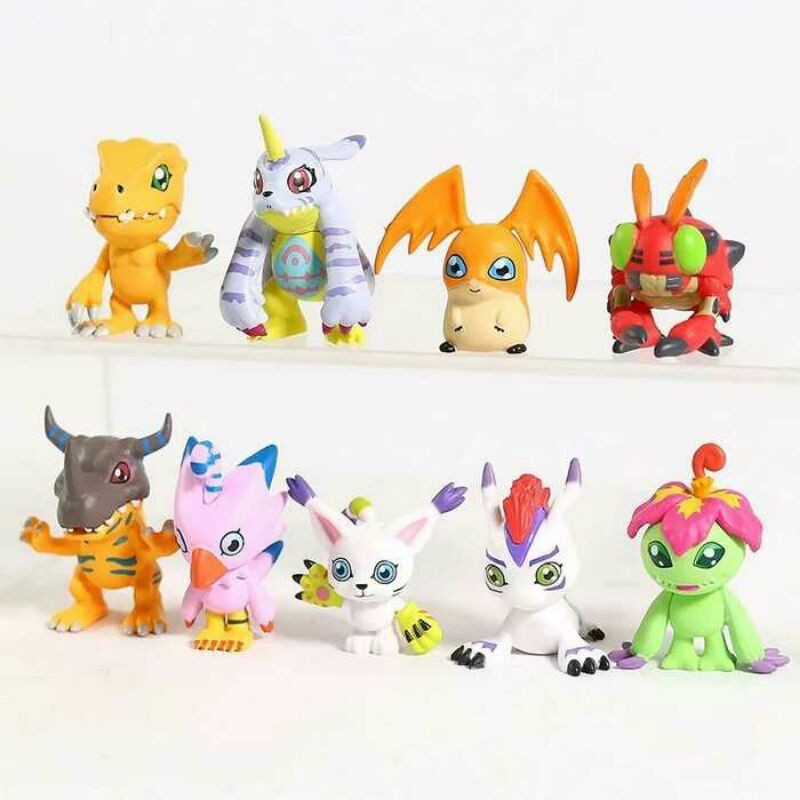 Jual Digimon Figure Set 9Pcs | Shopee Indonesia