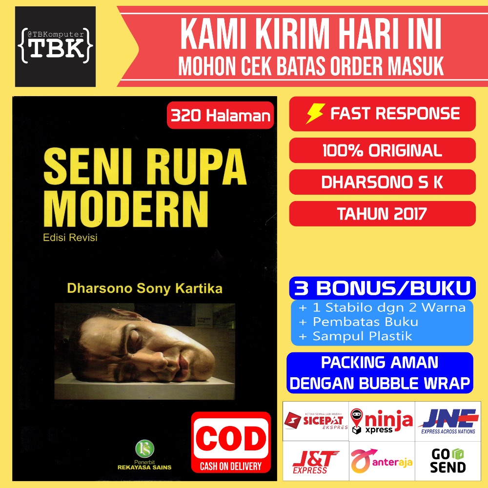 Jual BUKU SENI RUPA MODERN EDISI REVISI DHARSONO SONY KARTIKA | Shopee Indonesia