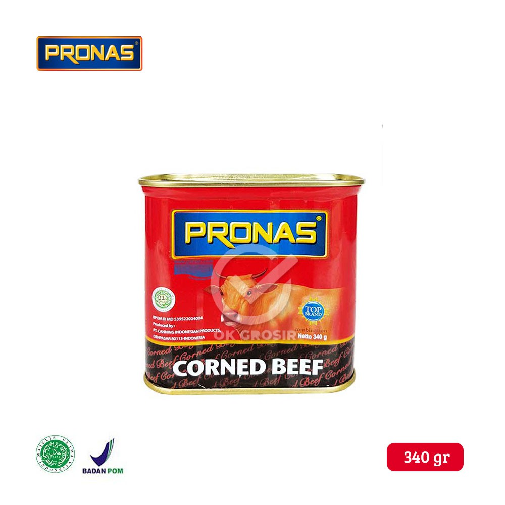 Jual Pronas Corned Beef/ Kornet Sapi Original (340 gr) | Shopee Indonesia