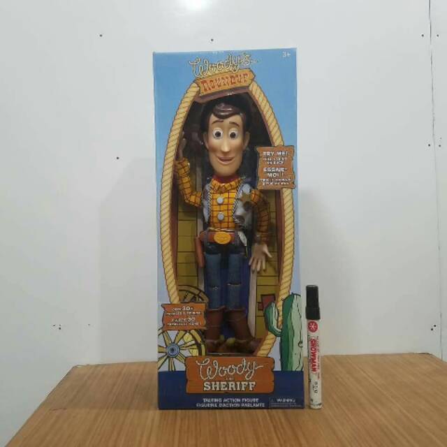 Jual mainan action figure lifesize doll woody Sheriff woody coboy ...