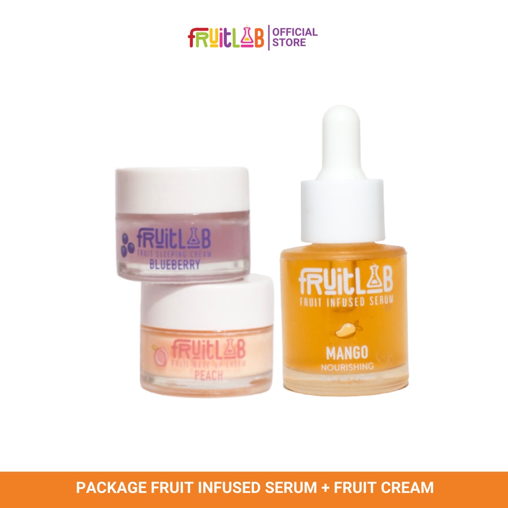 Jual Paket Fruit Infused Serum Mango + Fruit Cream | Shopee Indonesia