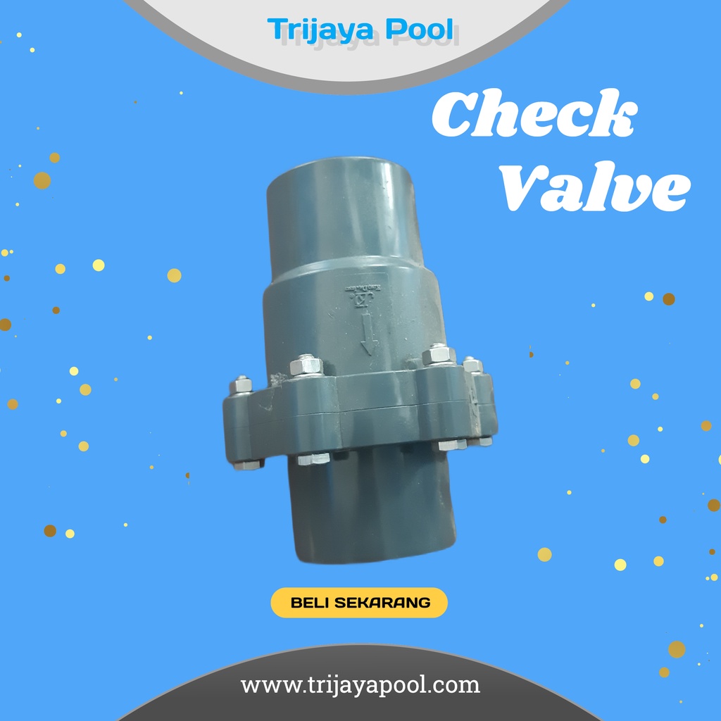Jual Check Valve Pipa kolam renang | Shopee Indonesia