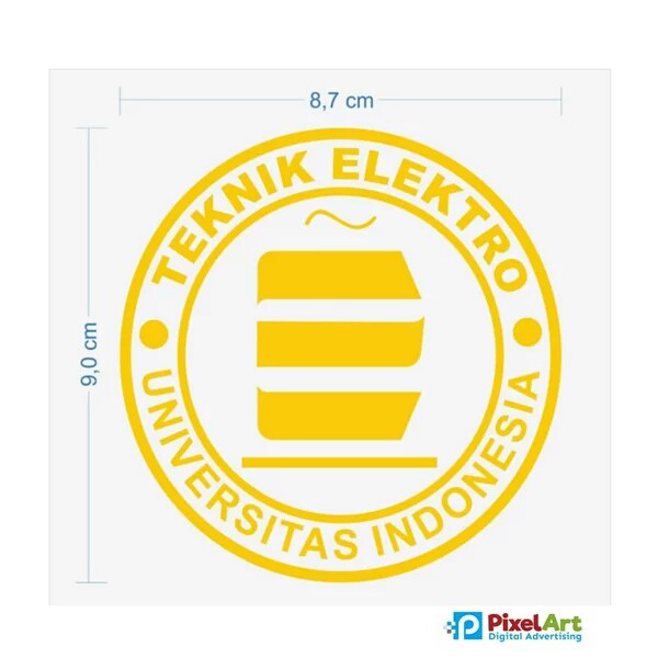 Jual STICKER KAMPUS TEKNIK ELEKTRO UI ; UNIVERSITAS INDONESIA | Shopee ...