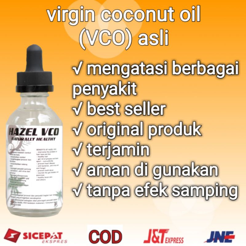 Jual minyak kelapa murni vco asli obat diet virgin coconut oil | Shopee ...