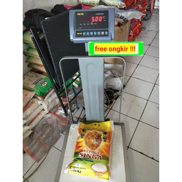 Jual Beras cap merek singa 5kg | Shopee Indonesia