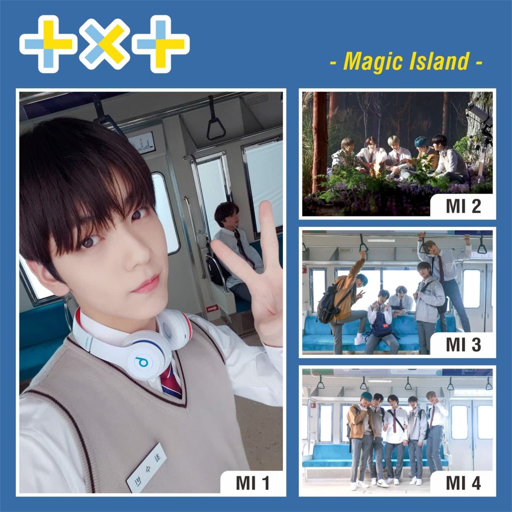 Jual POSTER KPOP TXT MAGIC ISLAND | Shopee Indonesia