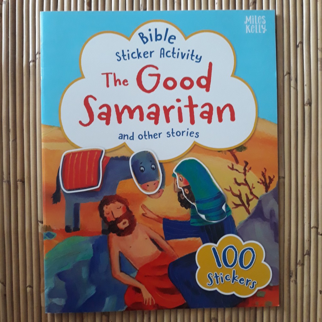 Jual 100 Stickers The Good Samaritan (new) Bible Sticker Activity And ...