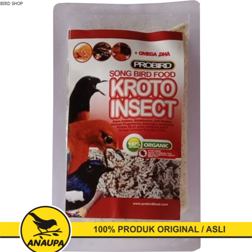 Jual PAKAN BURUNG KROTO INSERT KROTO YANG TELAH DIKERINGKAN | Shopee ...