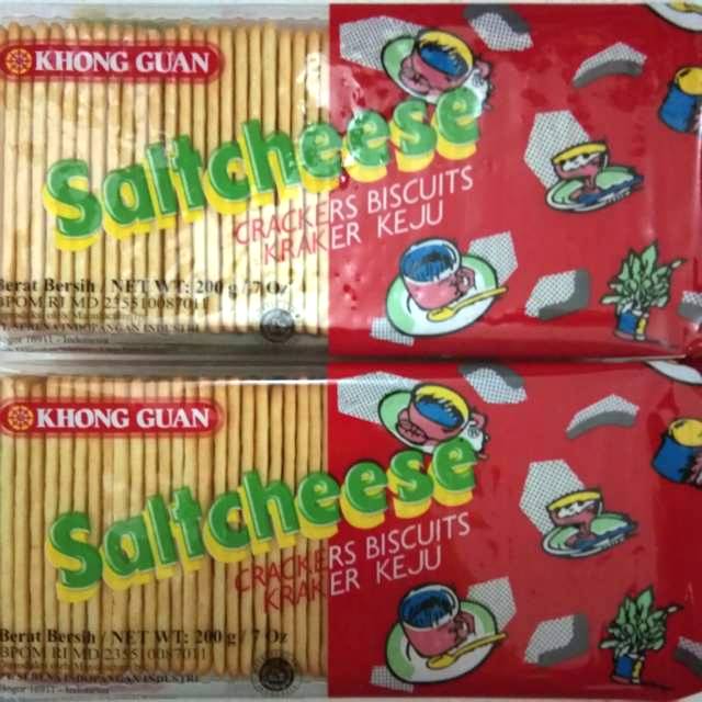 Jual Khong Guan Saltcheese Crackers Biscuits Kraker Keju BBQ | Shopee ... Jual Khong Guan Saltcheese Crackers Biscuits Kraker Keju BBQ | Shopee ...
