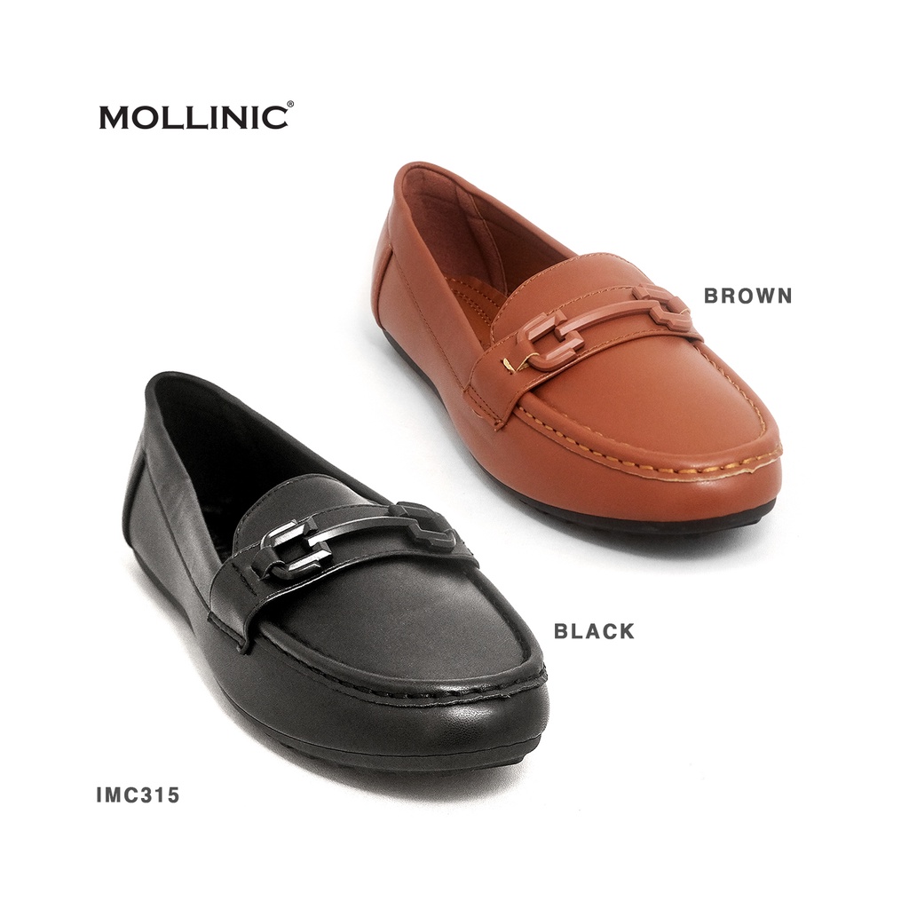 Jual MOLLINIC IMC.315 Sepatu Moccasin Wanita Slip On Women Casual ...