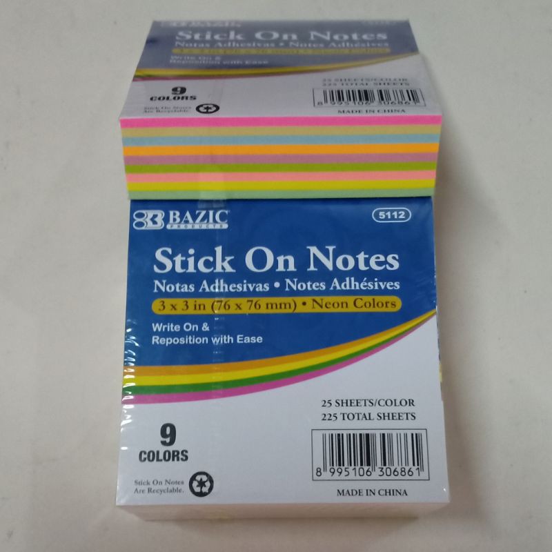 Jual kertas tempel /memo stick/ Sticky notes 5112 | Shopee Indonesia