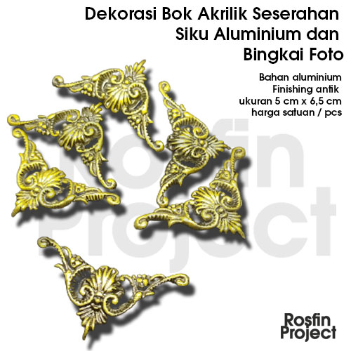 Jual Dekorasi Bok Akrilik Seserahan Siku Aluminium dan Bingkai Foto ...
