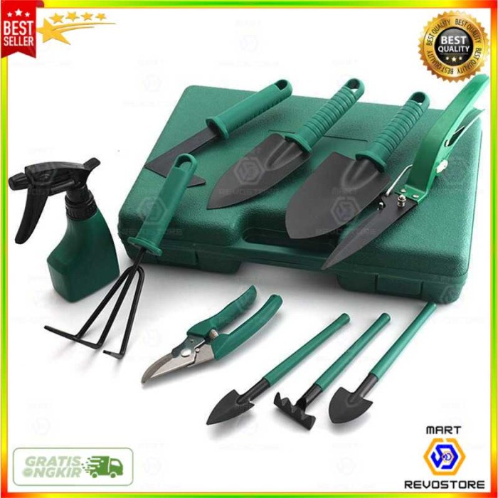Jual Set Alat Taman 10 PCS Peralatan Berkebun Sekop Tanaman Shovel ...