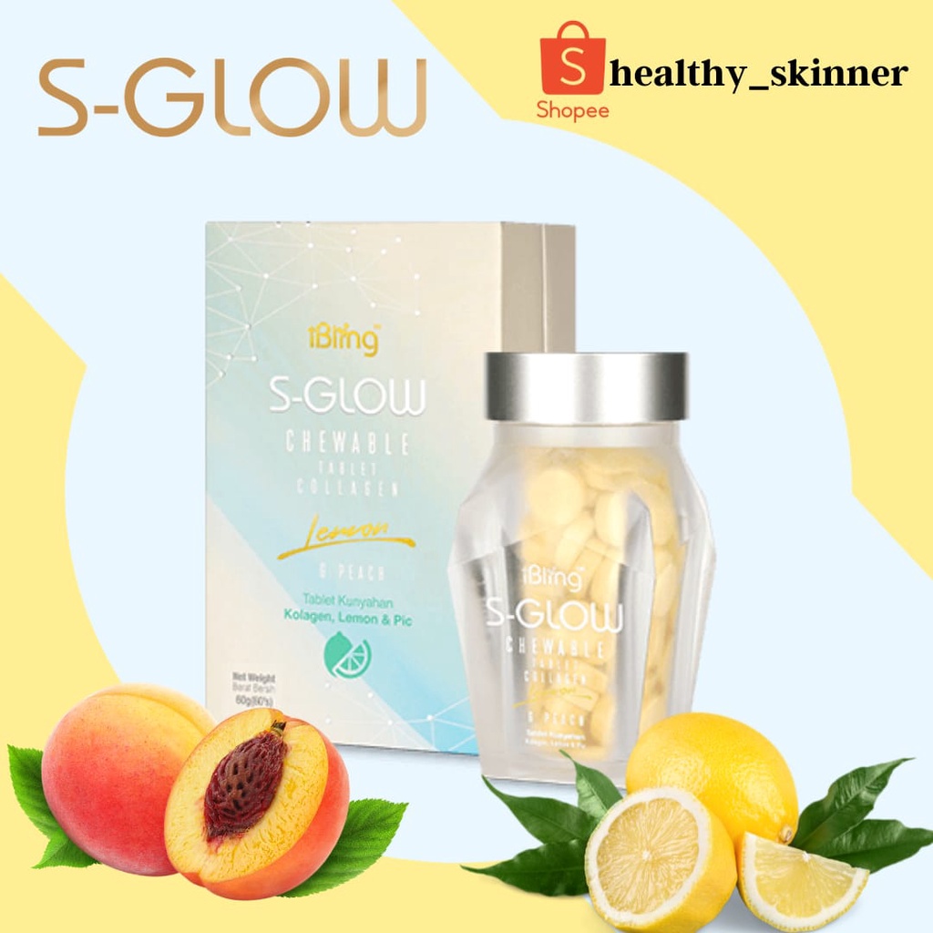 Jual SGLOW IBLING ISI 60 TABLET READY 100% ORIGINAL ASLI | SUPPLEMEN ...