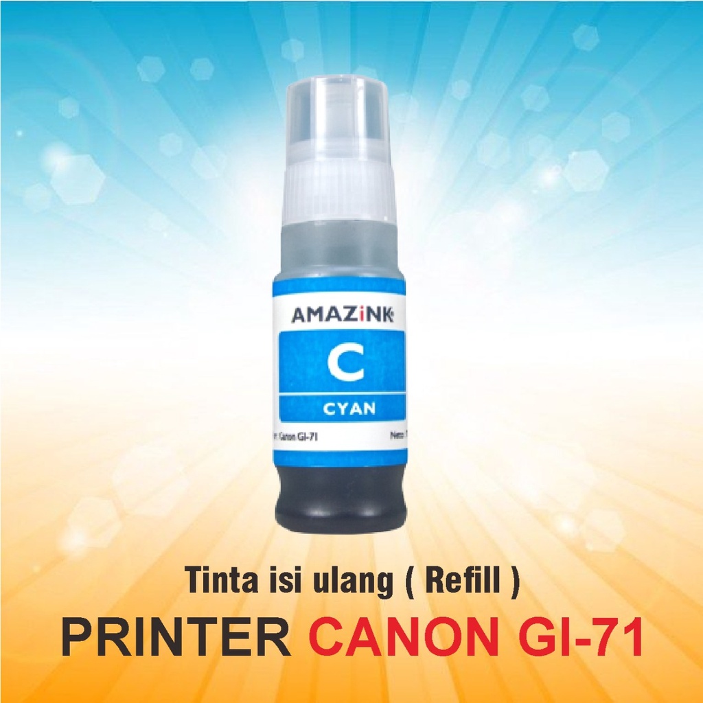 Jual Tinta Printer Canon GI-71, G1020 G2020 G3020 G4020 Tinta Canon GI ...