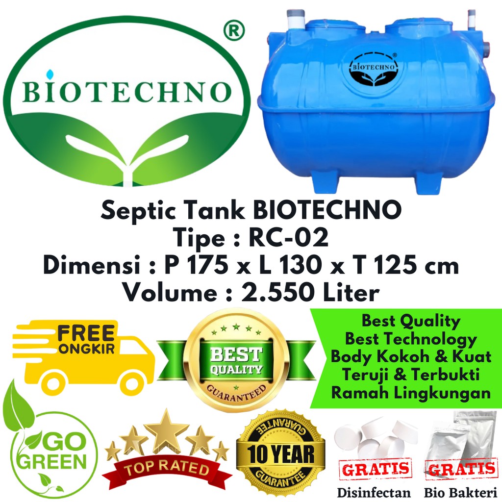 Jual Septic Tank Bio, Septic Tank Biofil, Septic Tank BioTECHNO ...