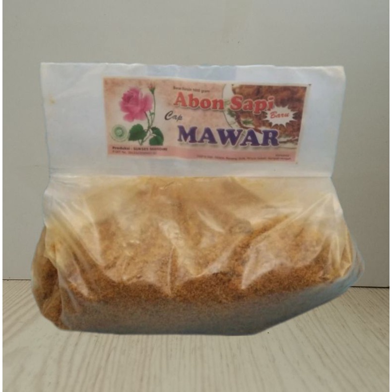 Jual Abon Sapi Cap Mawar 1 kg | Shopee Indonesia