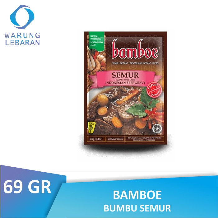Jual Bamboe Bumbu Semur 69 GR | Shopee Indonesia
