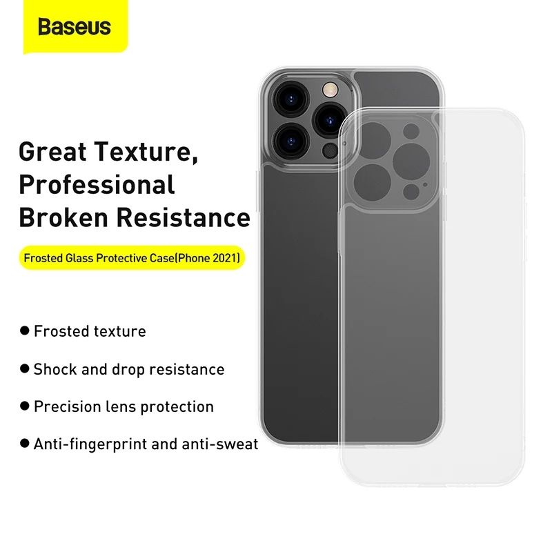 Jual Baseus Iphone 13 frosted protective case | Shopee Indonesia