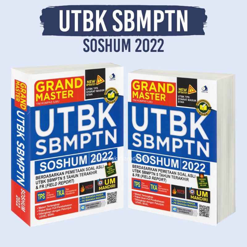 Jual BUKU GRAND MASTER UTBK SOSHUM 2022 | Shopee Indonesia