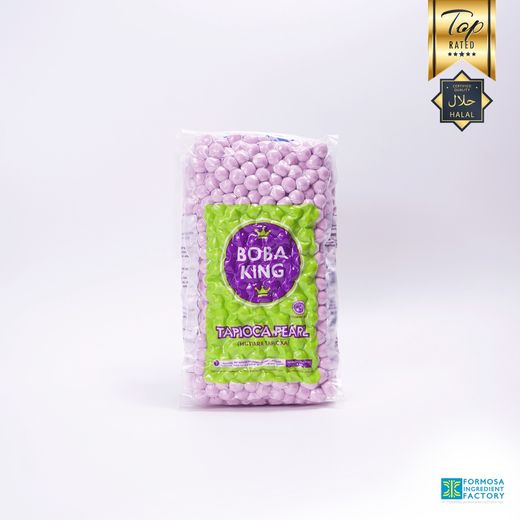 Jual Boba King - Tapioca Pearl Taro 1kg | Shopee Indonesia