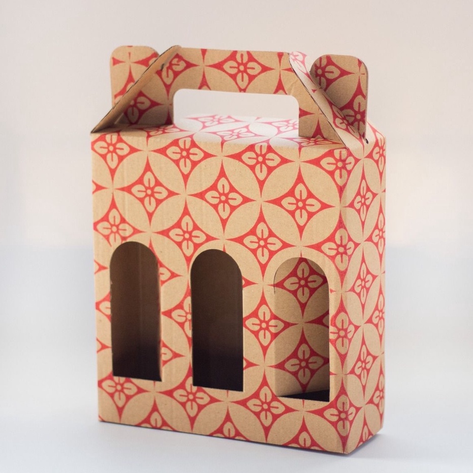 Jual (10 pcs) Kardus Botol Kale 250ml Isi 3 Dus Parsel Hampers Kotak ...