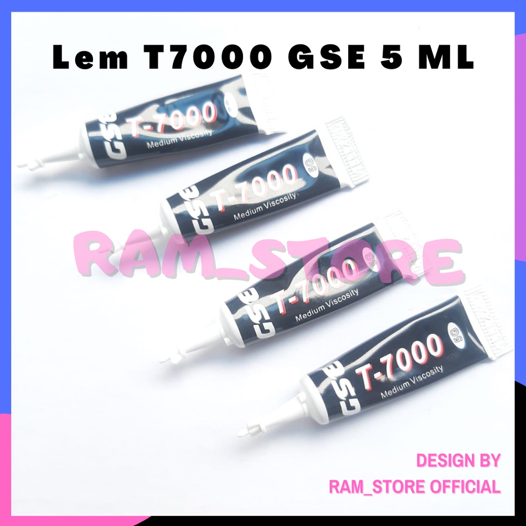 Jual Lem T7000 5 ML Gse Lem Lcd Warna Hitam | Shopee Indonesia