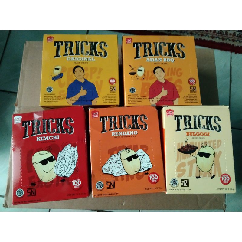Jual Tricks baked potato chips | Shopee Indonesia