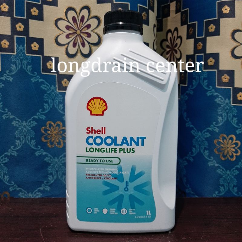 Jual SHELL COOLANT LONGLIFE PLUS 30/70 KEMASAN 1 LITER | Shopee Indonesia
