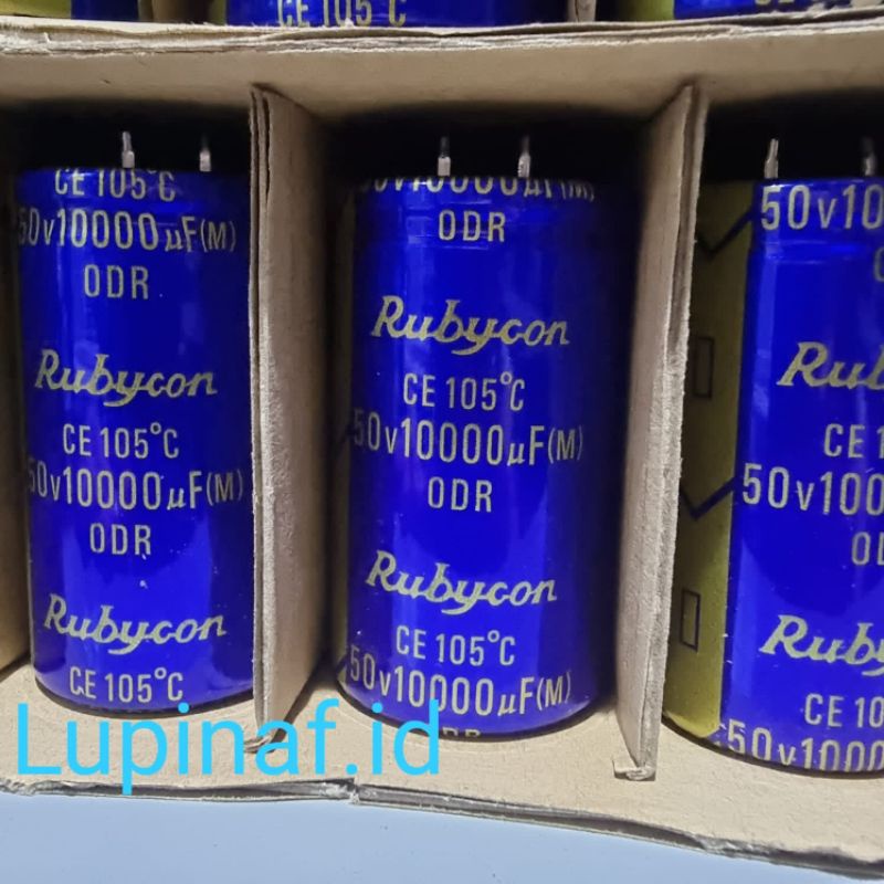 Jual ELCO 10000UF 50V RUBYCON BIRU | Shopee Indonesia