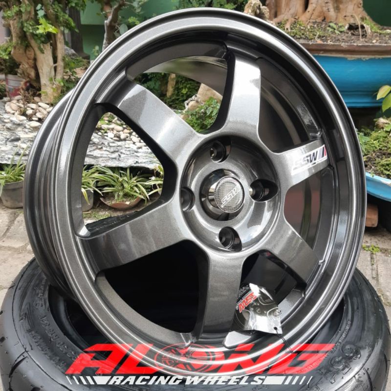 Jual VELG RAYS TE37-OG R16 GUNMETAL GLOSSY ORIGINAL SSW THAILAND ...