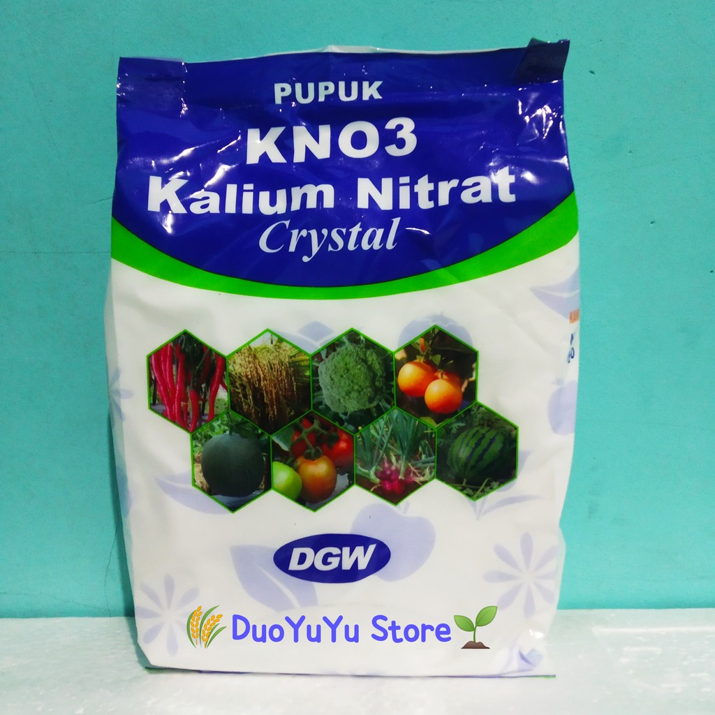 Jual Pupuk KNO3 Kristal Kalium Nitrat DGW Kemasan Asli 1 kg | Shopee ...