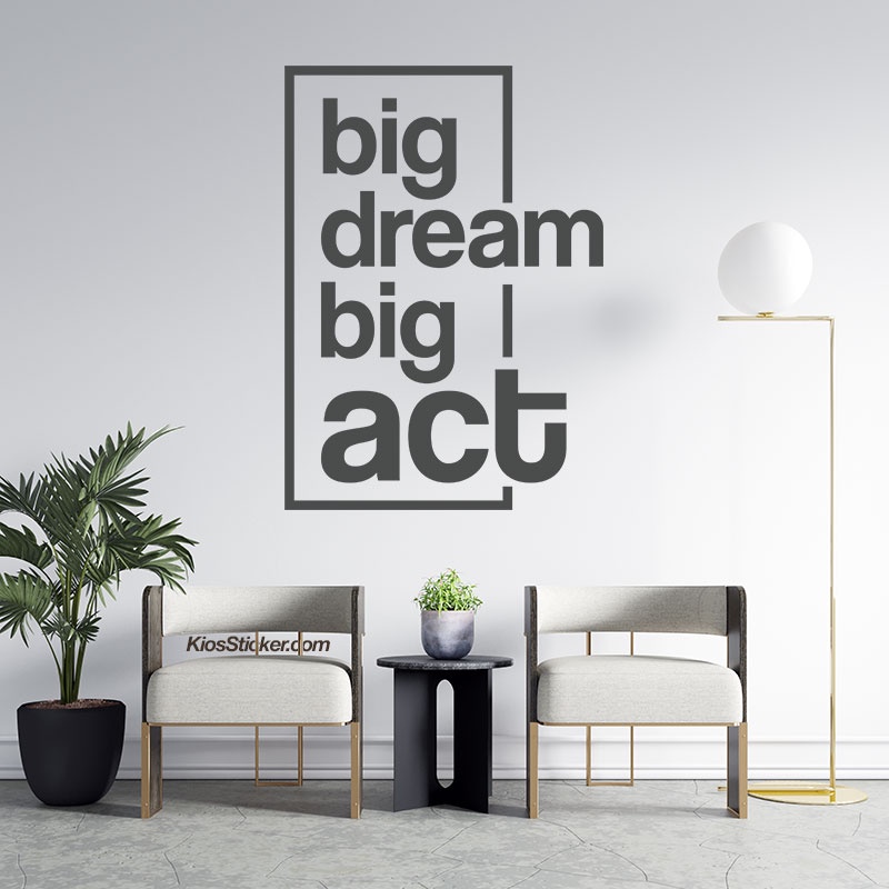 Jual Cutting Sticker Motivasi Quote QM-36 Stiker Dinding Kaca Wall ...