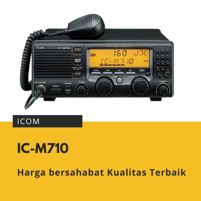 Jual ICOM IC-M710 MF/HF MARINE TRANSCEIVER HARGA MURAH | Shopee Indonesia
